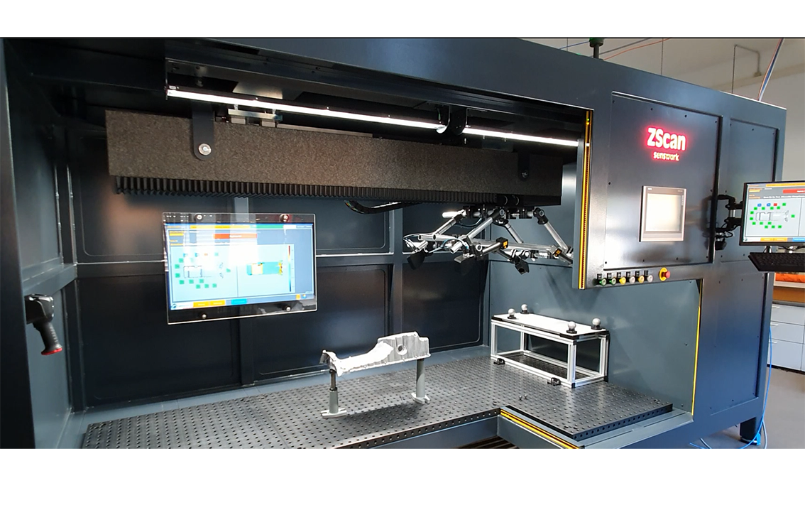 ZScan | optical 3D measuring system: fast & precise inline measurement